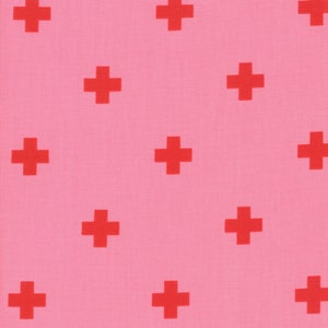Moda Just Red Plus and Cross My Dots - Etsy