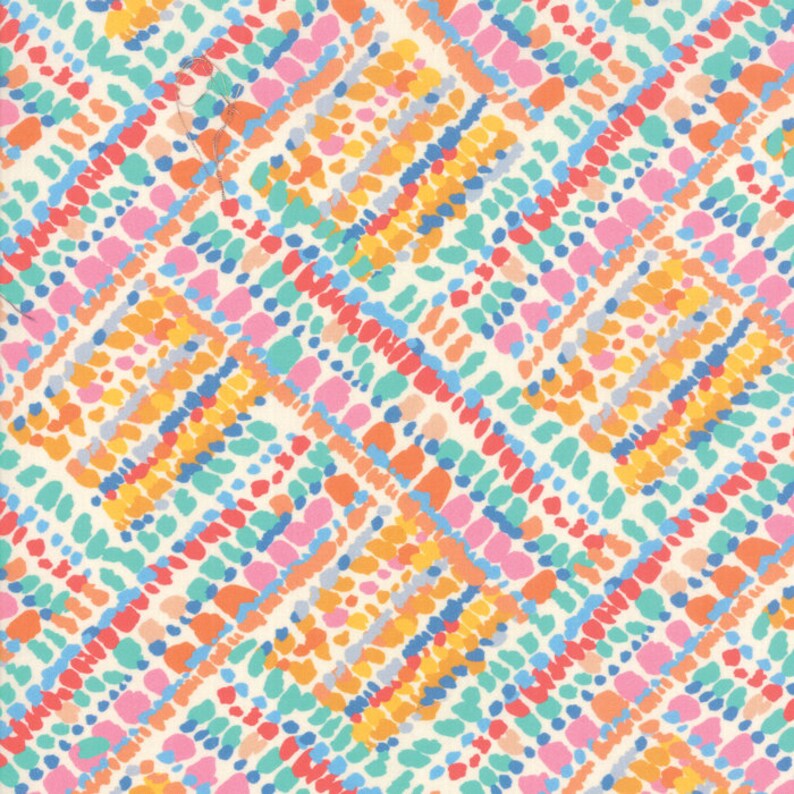 Moda Botanica Small Florals and Woven Pattern - Etsy