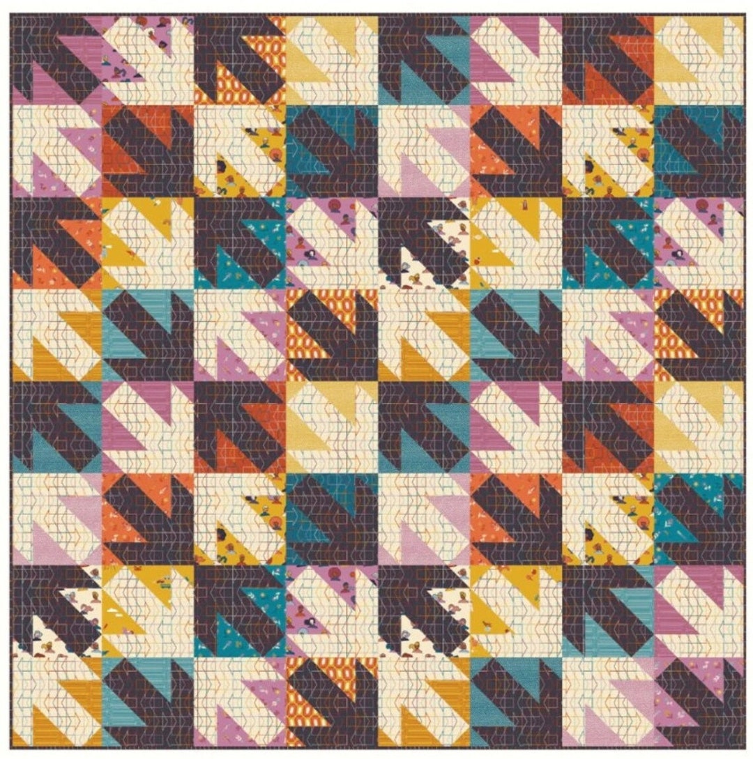 Dual Directions Quilt Pattern From Whole Circle Studio - Etsy