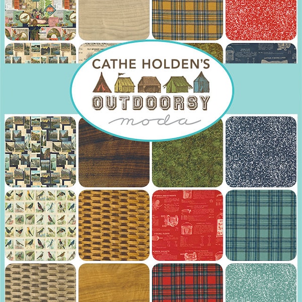 Moda Outdoorsy Fabric - Etsy