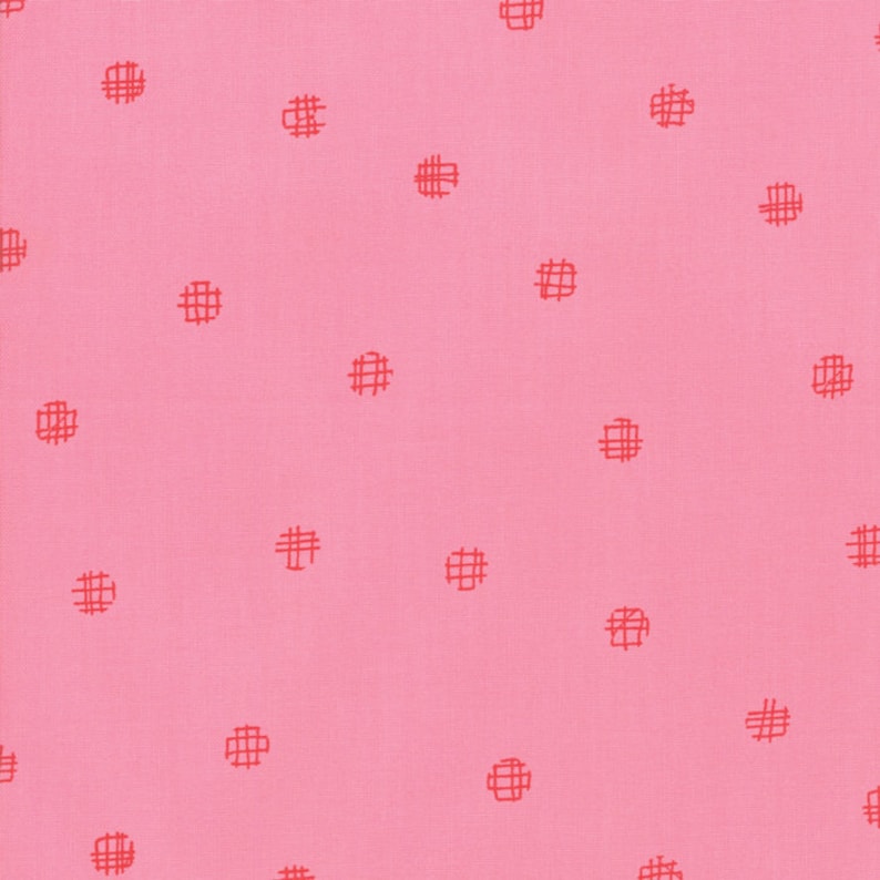 Moda Just Red Plus and Cross My Dots - Etsy