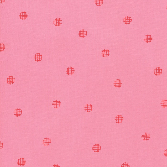 Moda Just Red Plus and Cross My Dots - Etsy