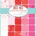 Moda Just Red Plus and Cross My Dots - Etsy