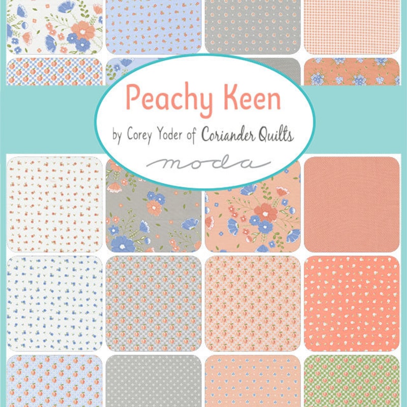Moda Quilt Kits. Peachy - Etsy