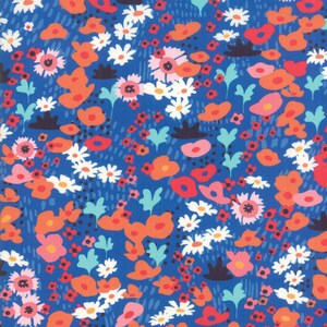 Moda Botanica Small Florals and Woven Pattern - Etsy