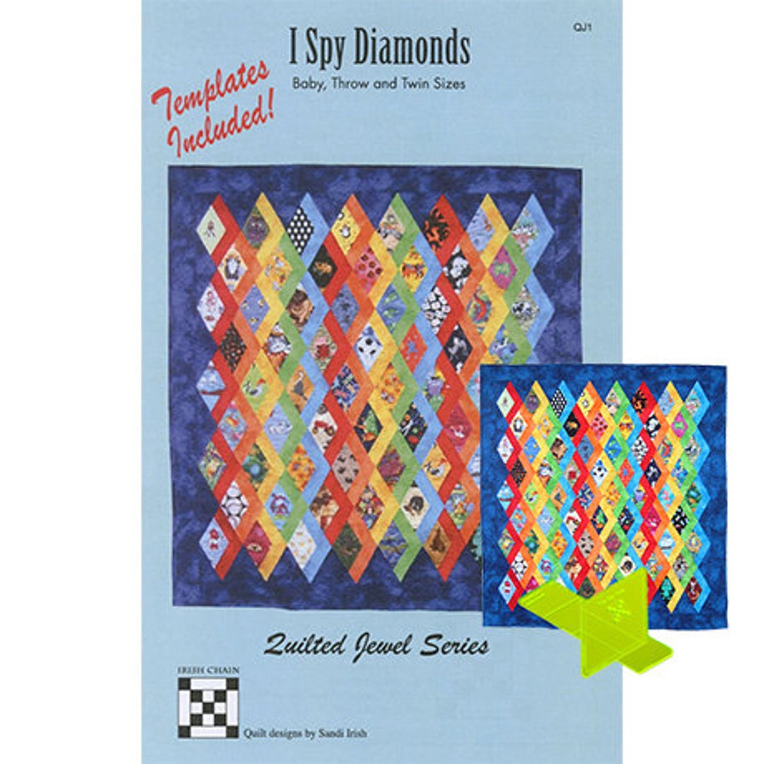 Jewl Tempw I Spy Pattern by QT Fabrics - Etsy