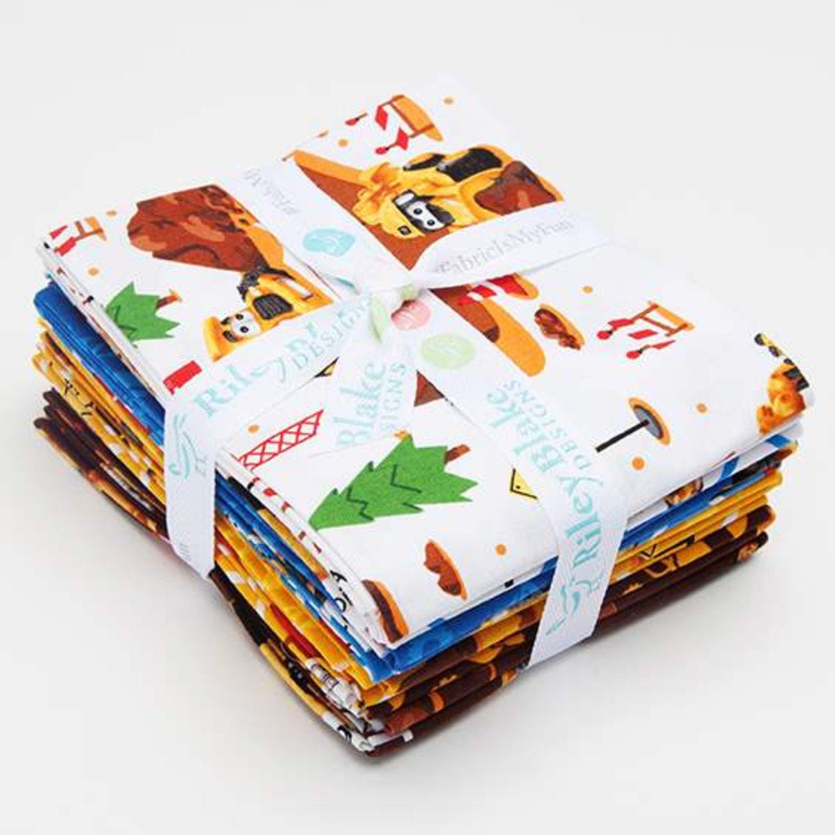 Riley Blake Cat Building Crew Precuts - Etsy