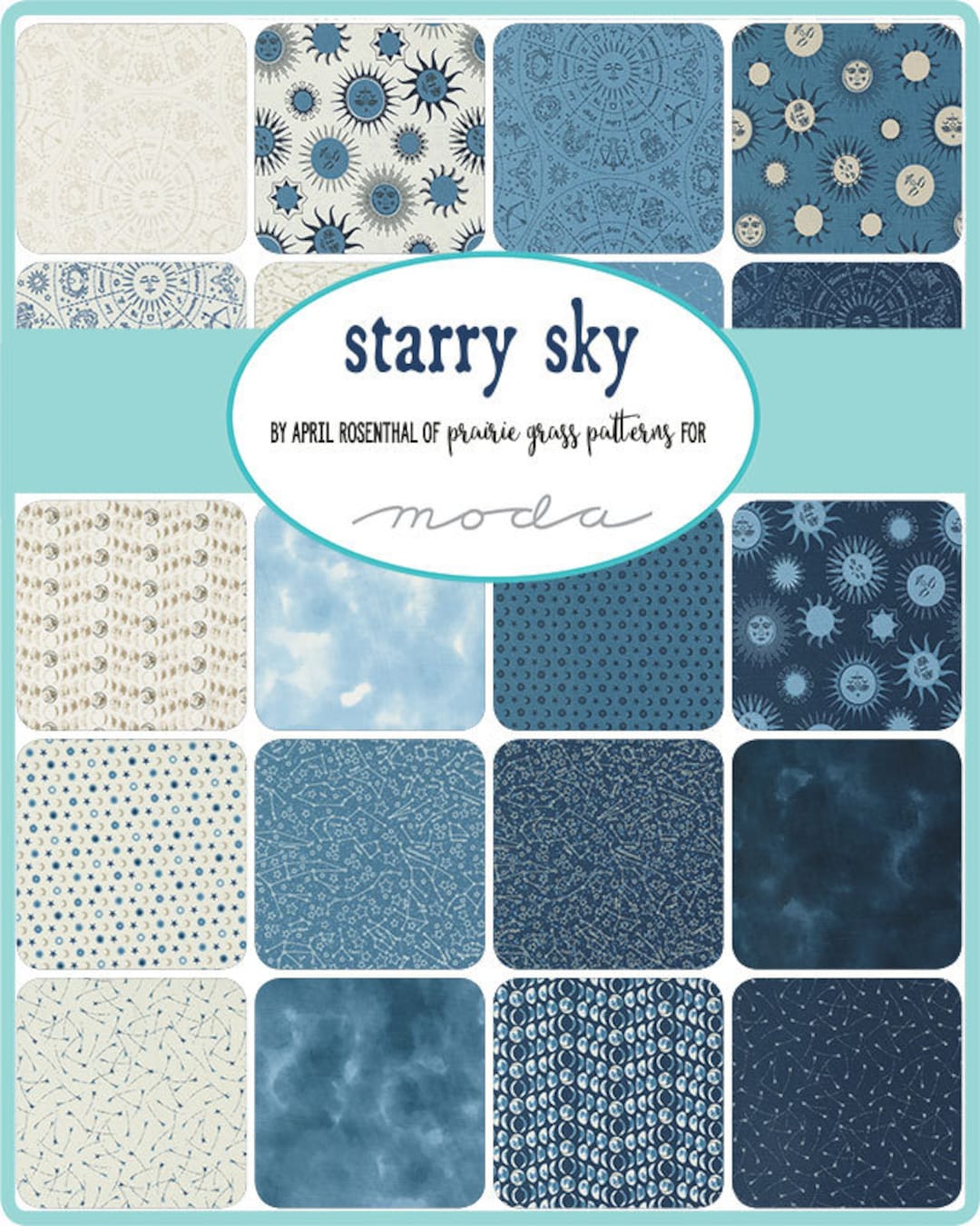 Starry Sky Fabric by Moda - Etsy