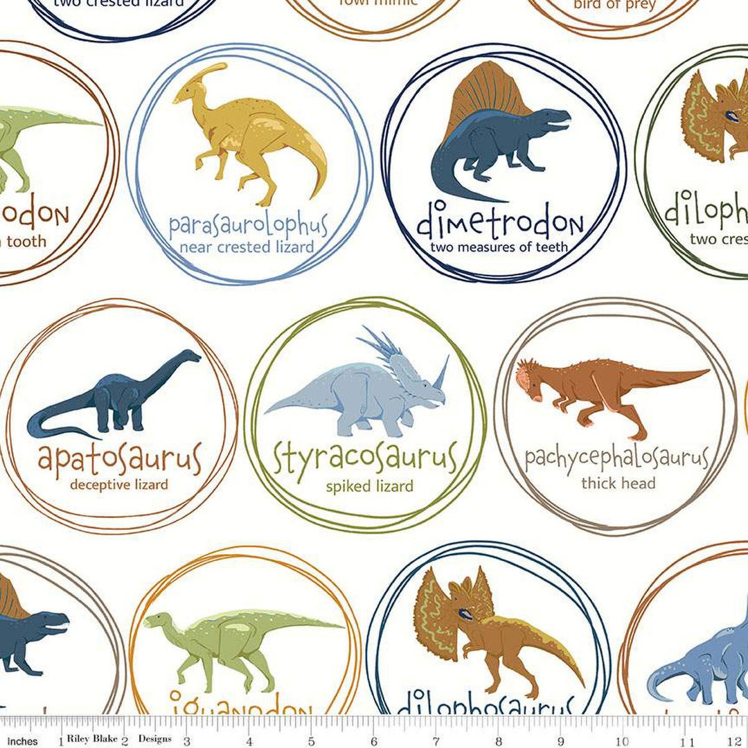 Cretaceous Fabric by Riley Blake Designs - Etsy