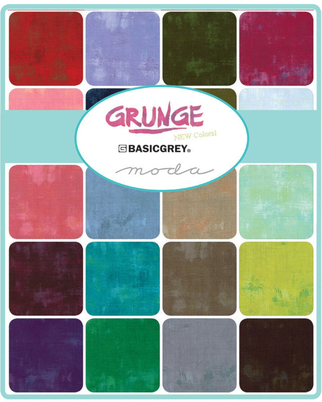 Moda Grunge Pinks and Red by Basicgrey - Etsy