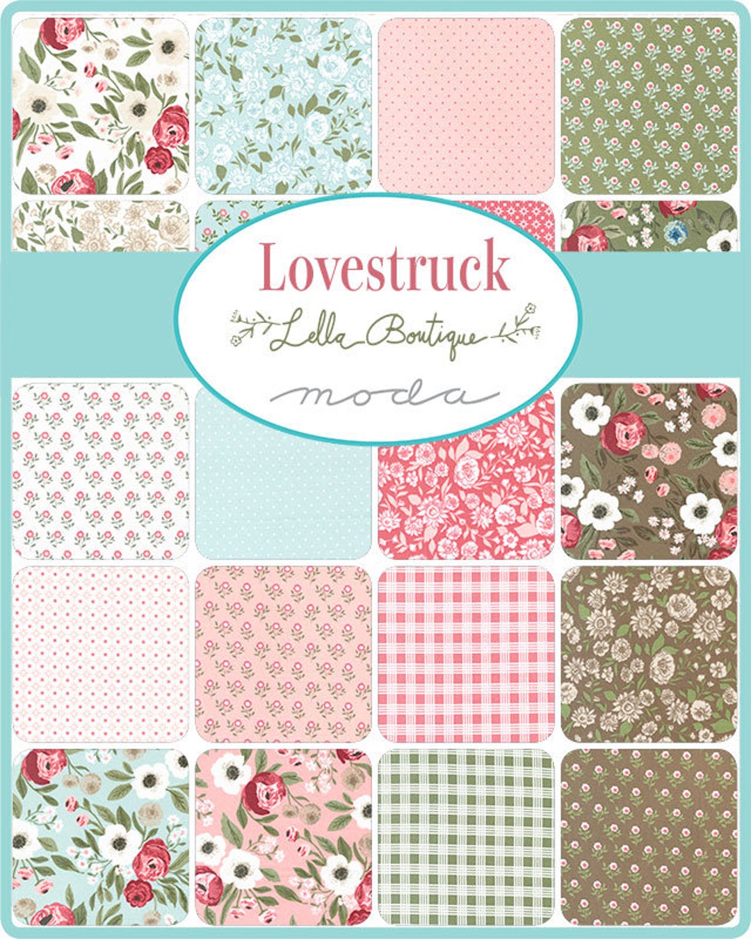 Lovestruck Precuts by Moda - Etsy