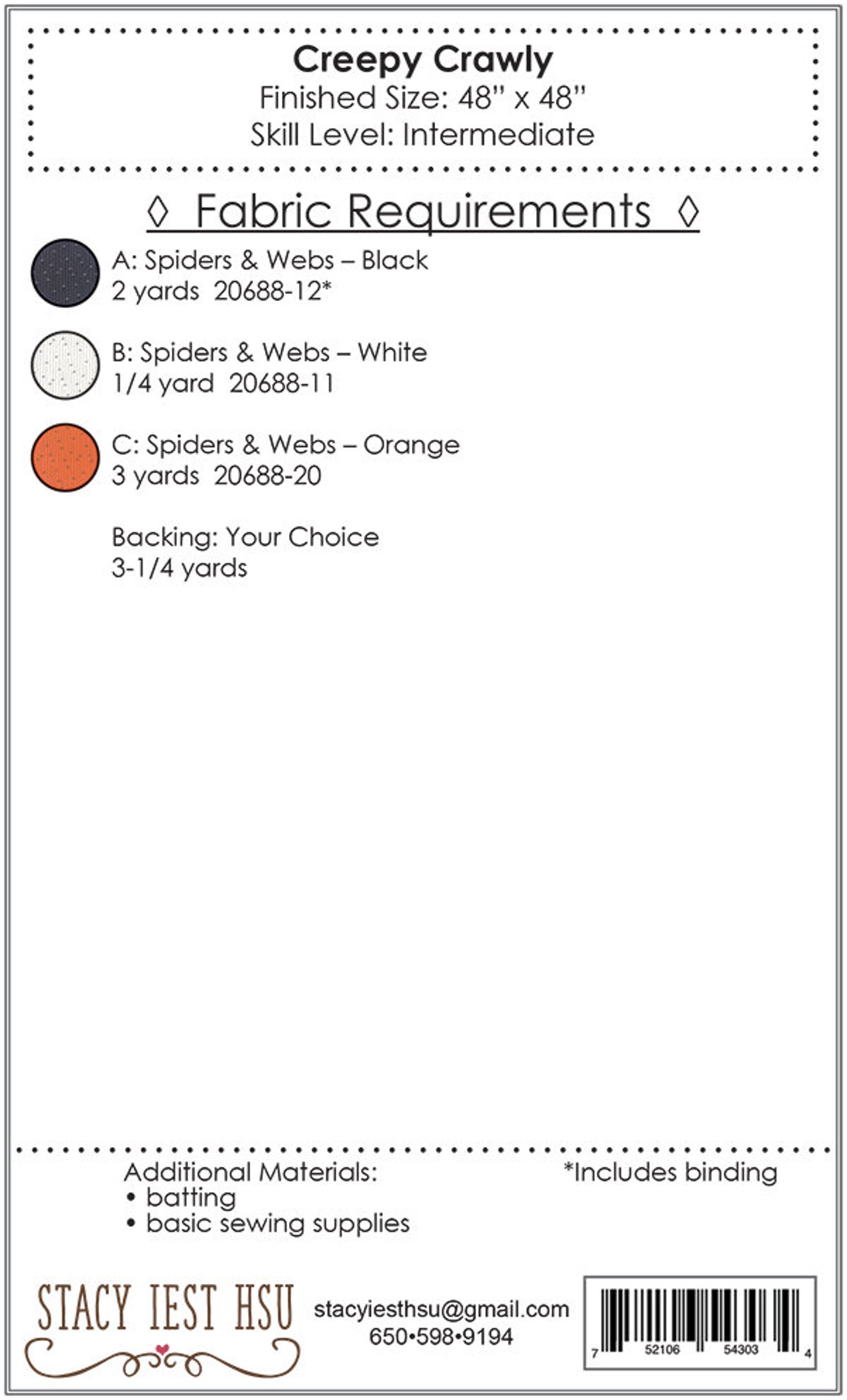 Spooky Sampler and Creep Crawly Patterns - Etsy