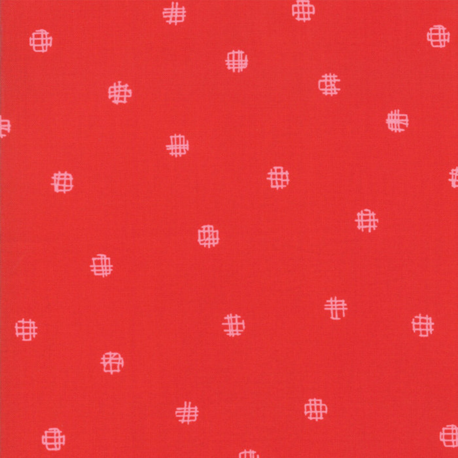 Moda Just Red Plus and Cross My Dots - Etsy