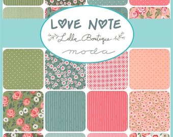 Love Notes Fabric From Moda - Etsy