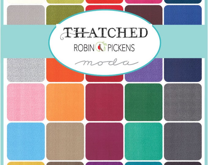 Thatched Gray, White and Brown by Moda - Etsy