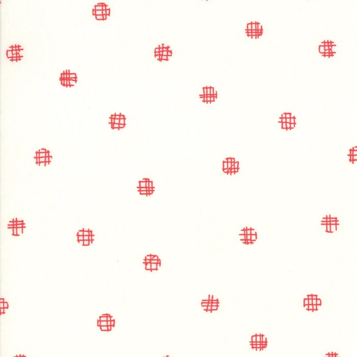 Moda Just Red Plus and Cross My Dots - Etsy