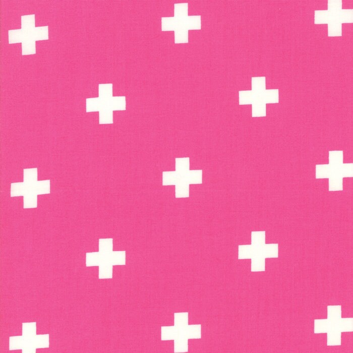 Moda Just Red Plus and Cross My Dots - Etsy