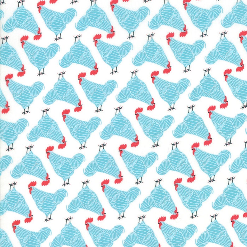 Moda Farm Charm Sheep Chickens Horses Oh My | Etsy