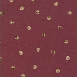 Moda Just Red Plus and Cross My Dots - Etsy