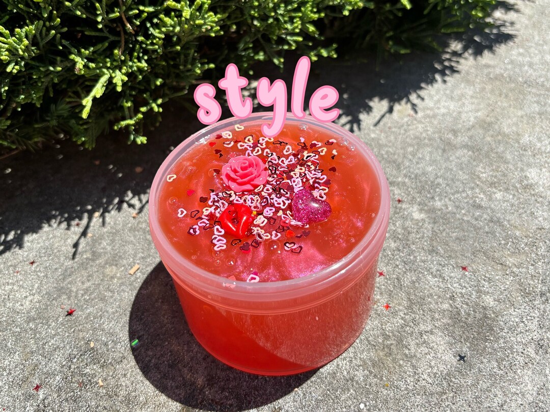 Metallic Slime Taylor Swift Slime Pink Slime Style Clear Clicky Slime ...