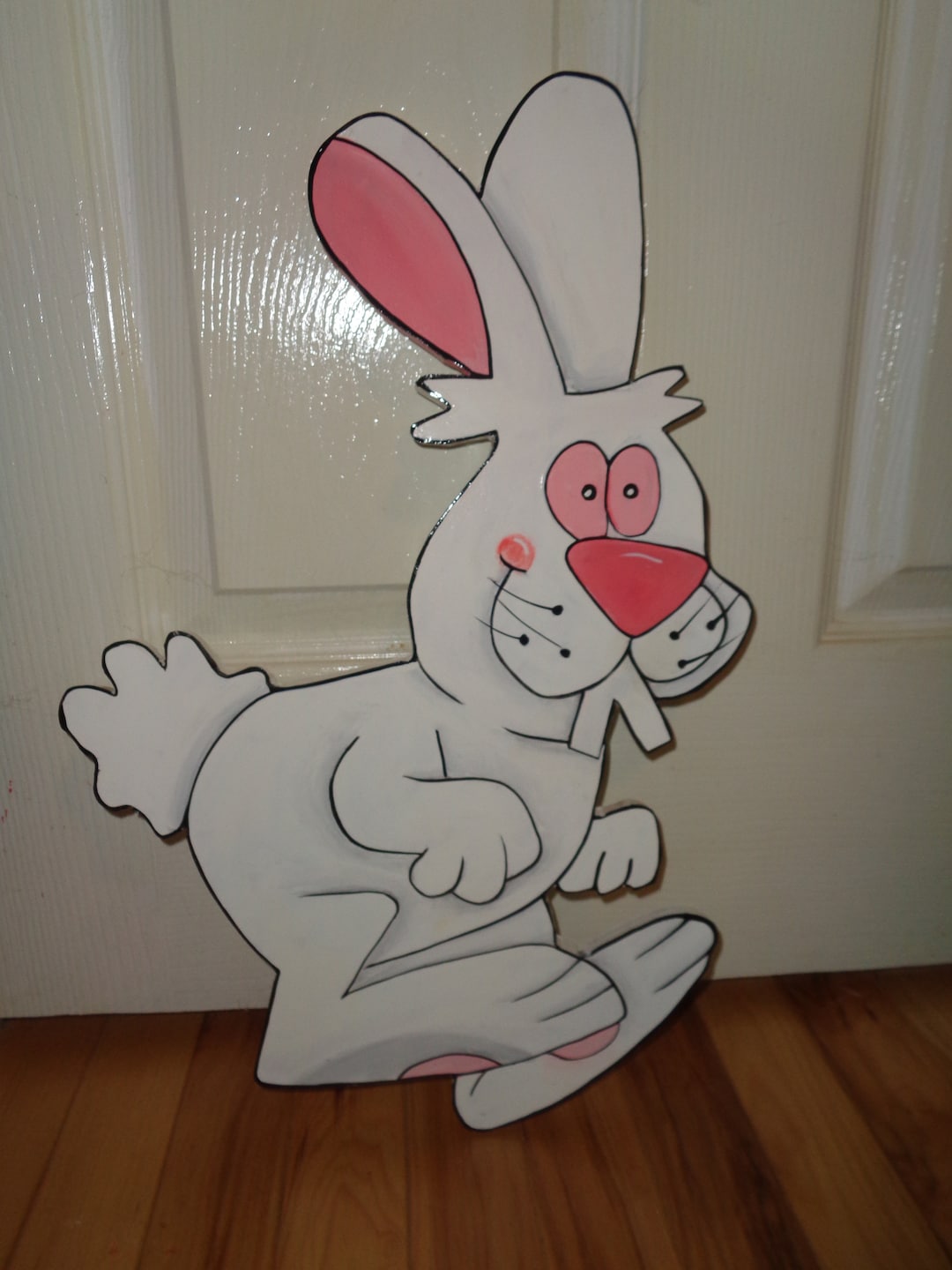 Frosty the Snowman Rabbit Christmas Lawn Yard Art - Etsy