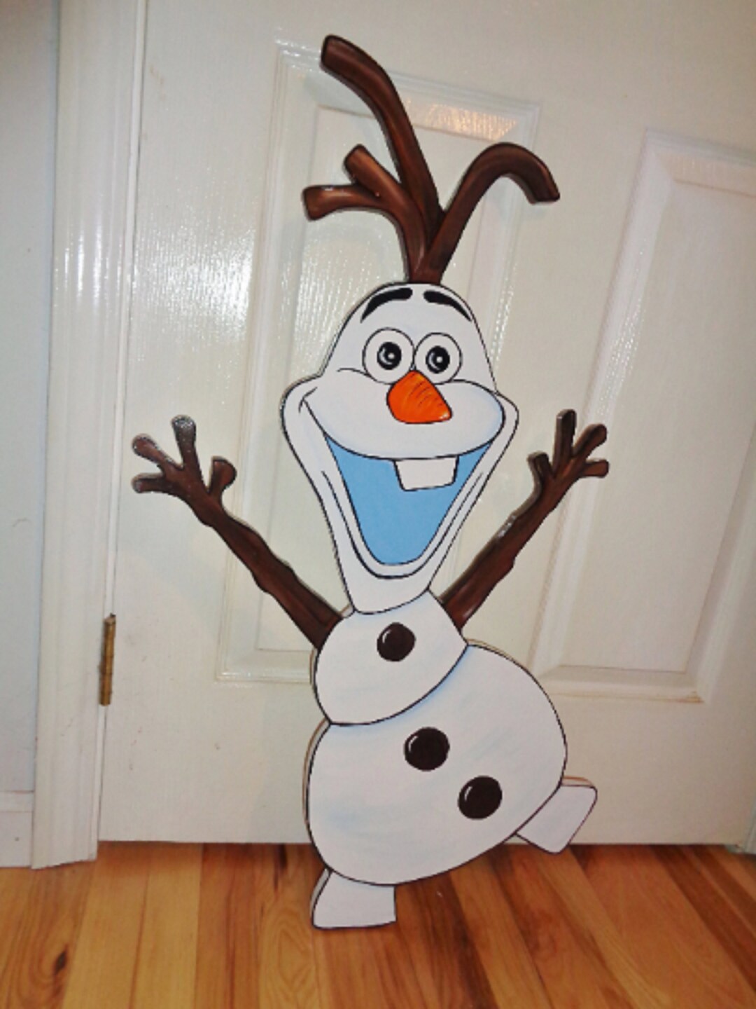 Olaf Snowman From Frozen Movie. Lawn Yard Art Christmas Decoration - Etsy