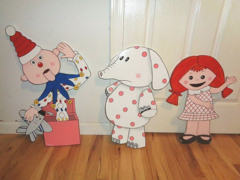 Charley N Box Doll and Elephant From Rudolph Story Christmas Lawn Yard ...