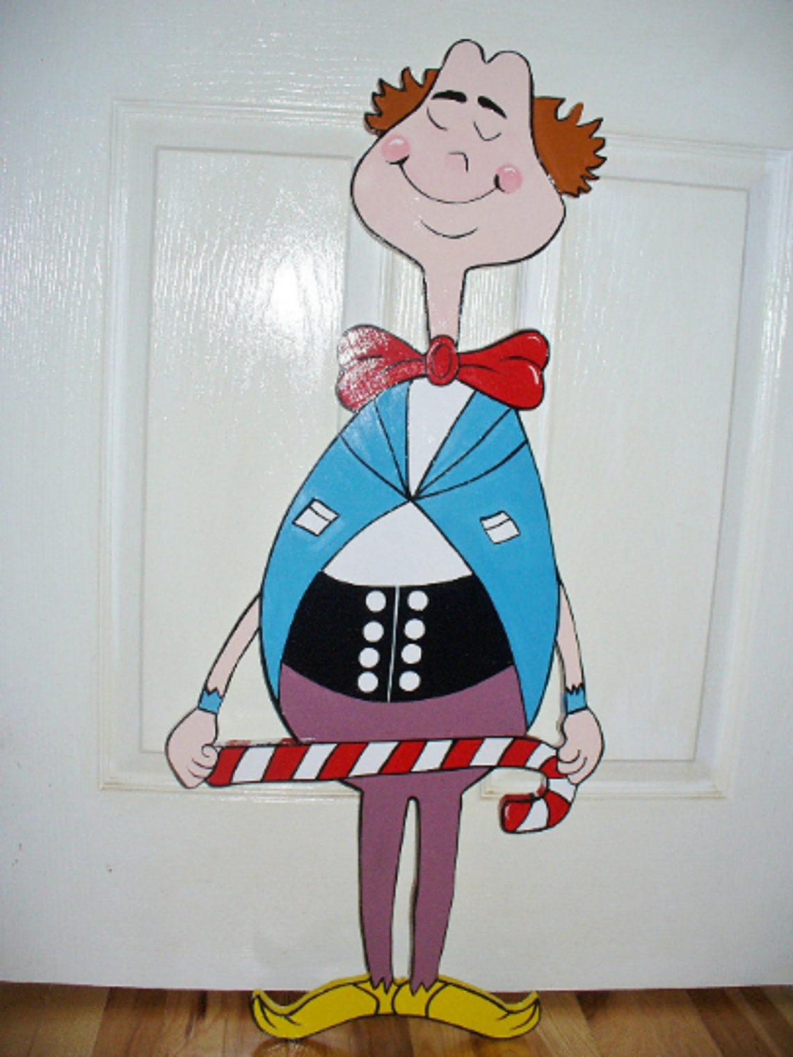 Little Whoville Person With Cane Christmas Lawn Yard Art Decoration - Etsy