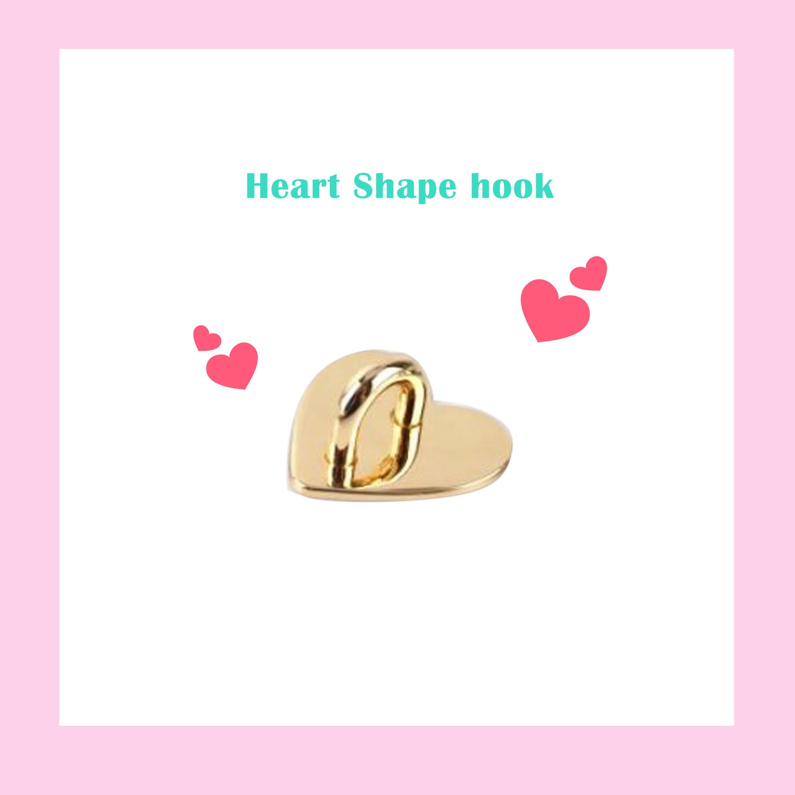 Heart Shape Cell Phone Hook Adhesive Cell Phone Strap | Etsy