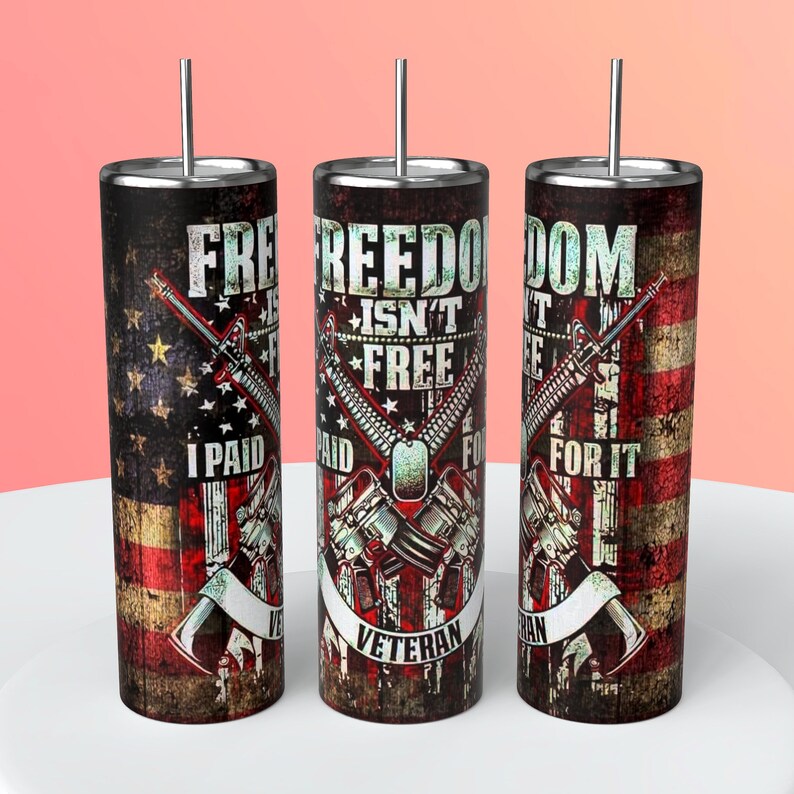 Freedom Isnt Free Veteran Ready to Press Sublimation - Etsy