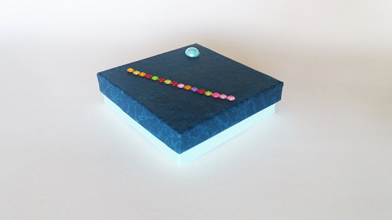 Satin Flower Ring / Blue Flower Ring / Whimsical Jewelry / Fun Wedding ...