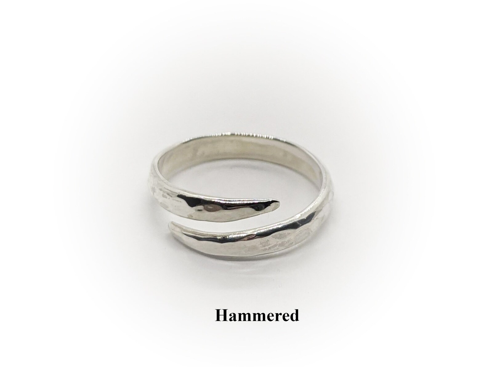 Silver Open Ring Polished or Textured - Etsy Canada