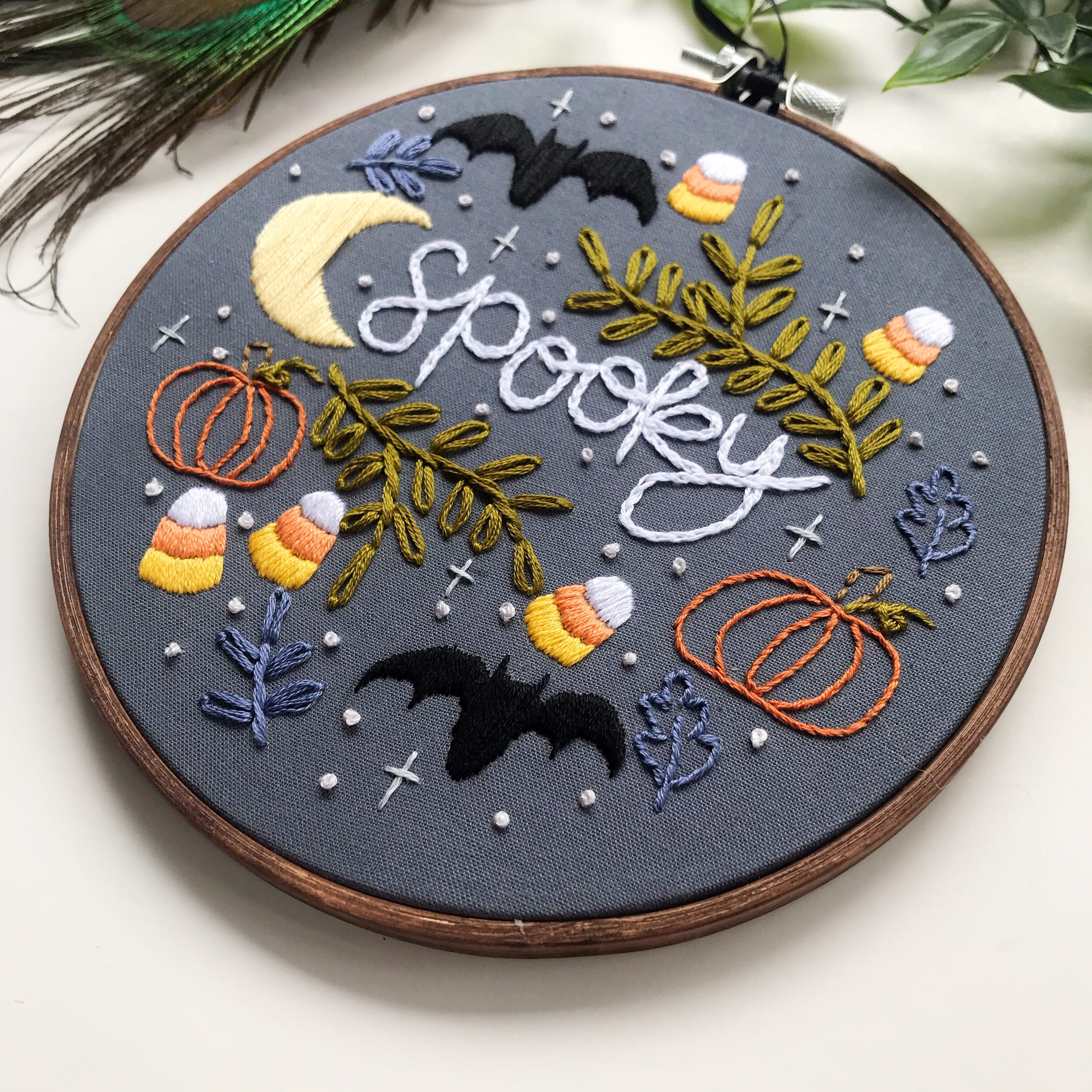 PDF PATTERN Spooky Halloween Spooky Decor Halloween - Etsy UK