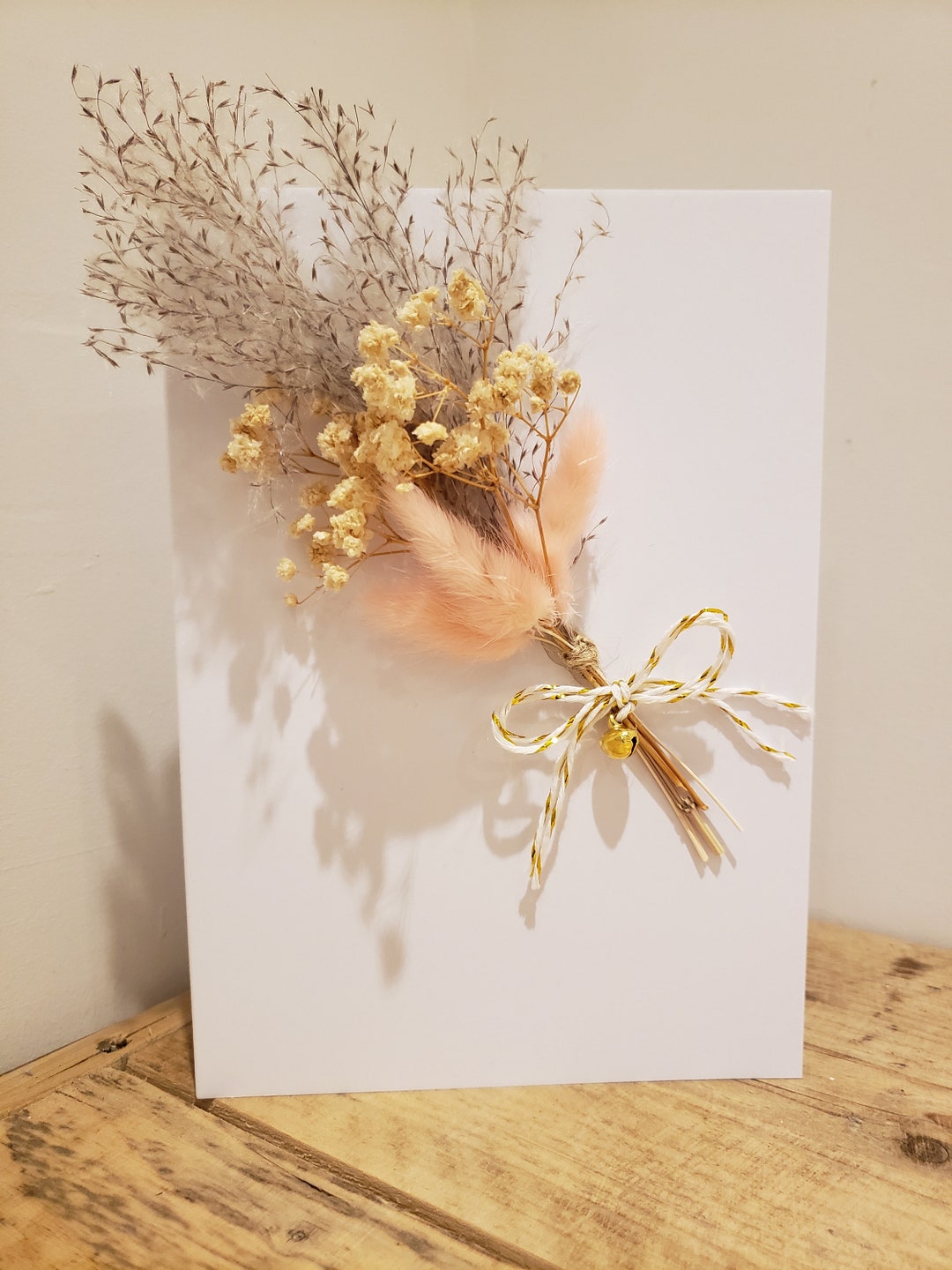 Tactile and Scented Multi Sensory Braille Card With Real Dried Flowers ...
