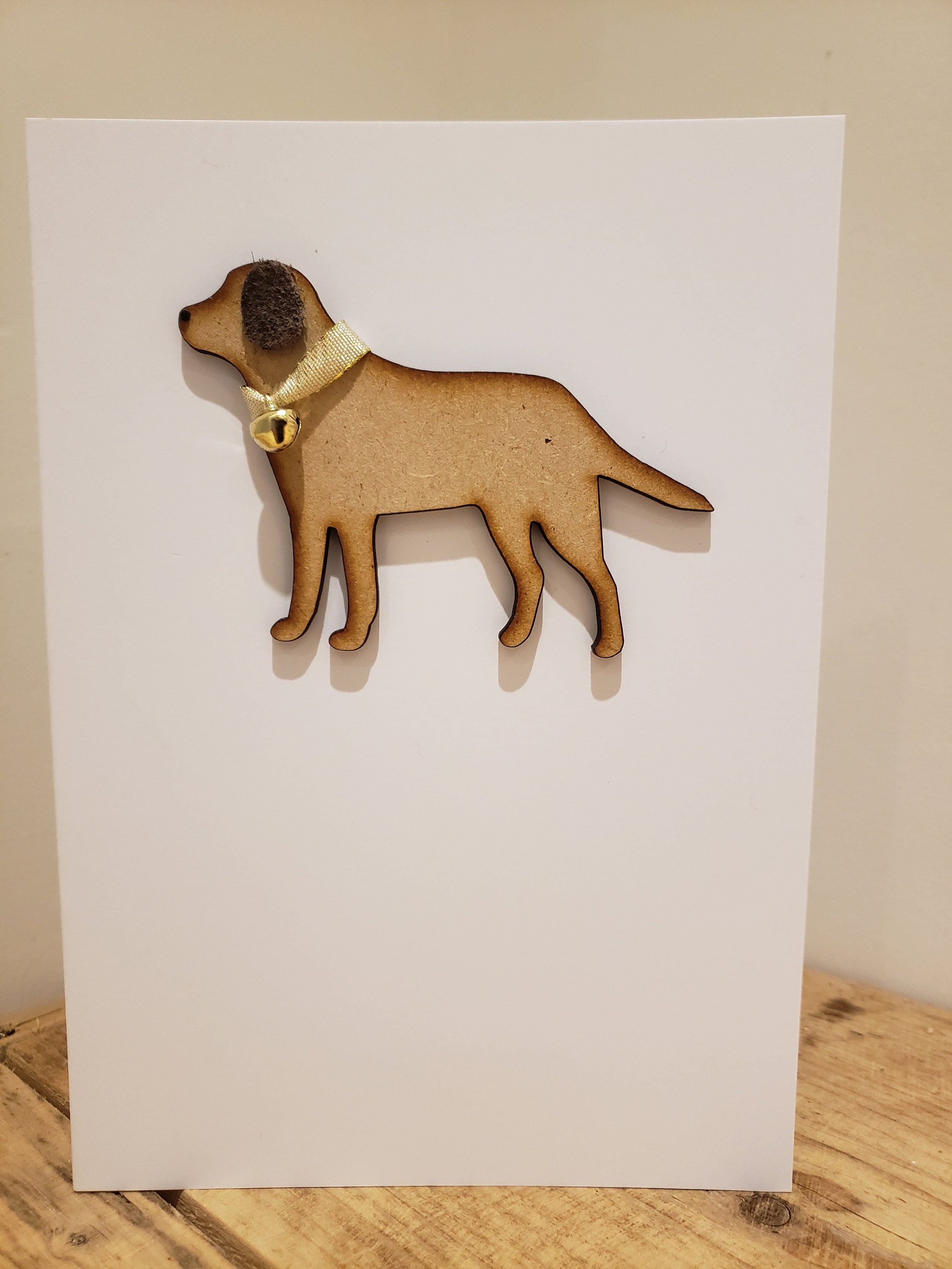 Tactile and Scented, Sensory Braille Dog Card, With Leather Ear ...