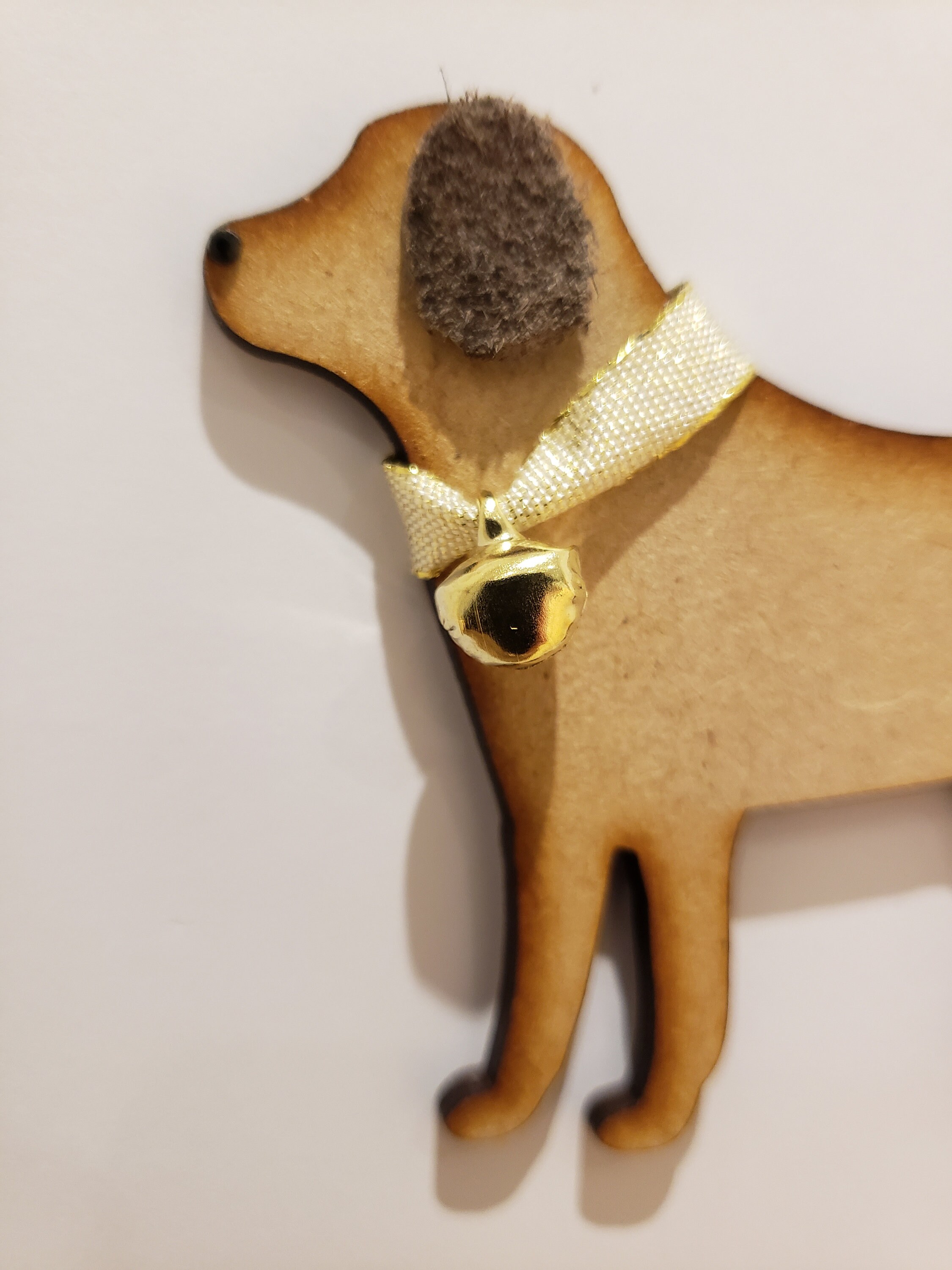 Tactile and Scented, Sensory Braille Dog Card, With Leather Ear ...