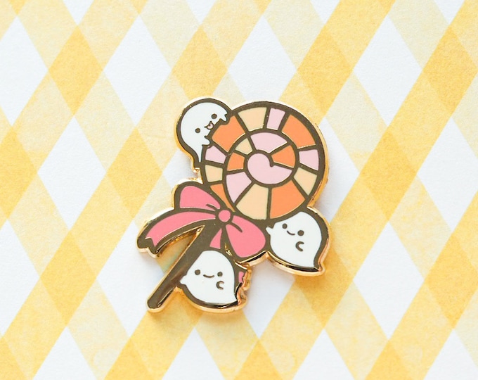 Boo Boo Lollipop (moody Halloween) Hard Enamel Pin | Original Designs ...