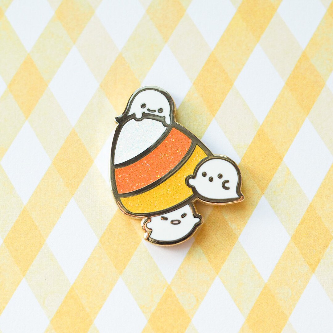 Boo Boo Candy Corn moody Halloween Hard Enamel Pin - Etsy