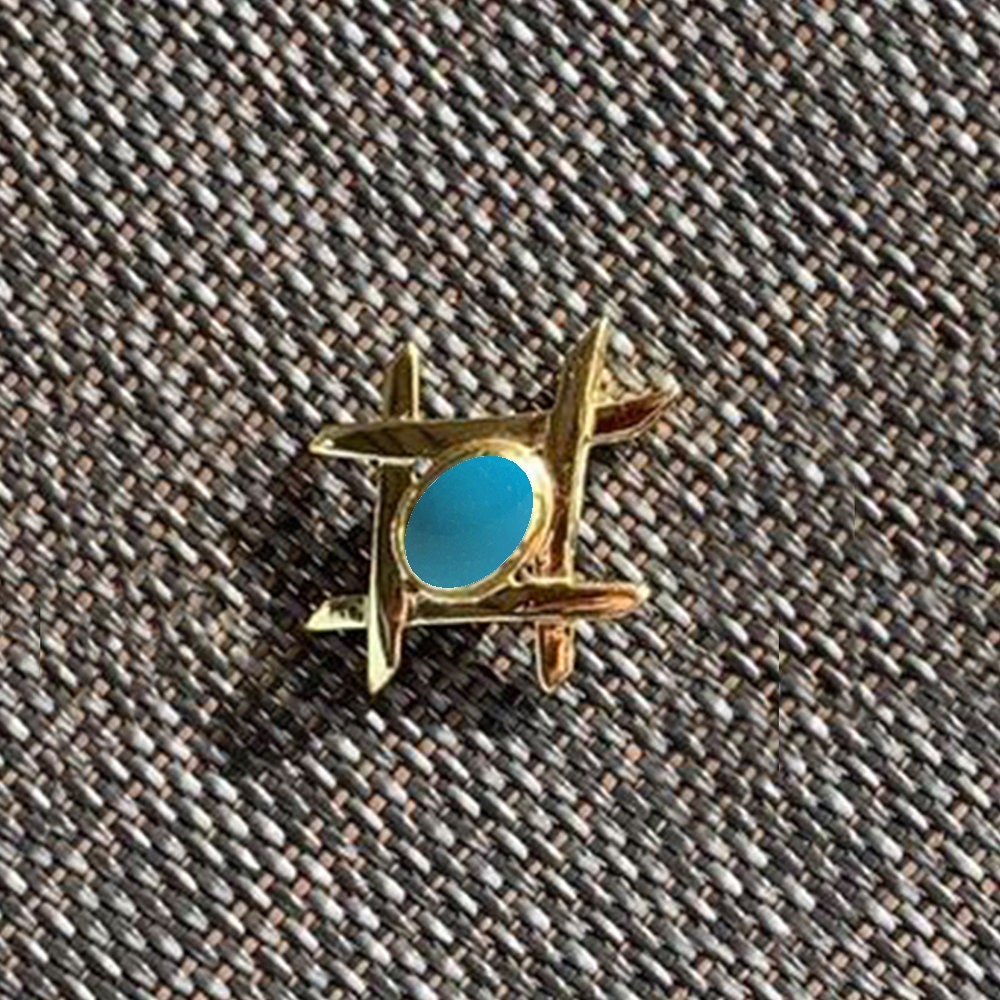 FANY Damen Modischer Schmuck vergoldet Türkis Edelstein Halskette ...