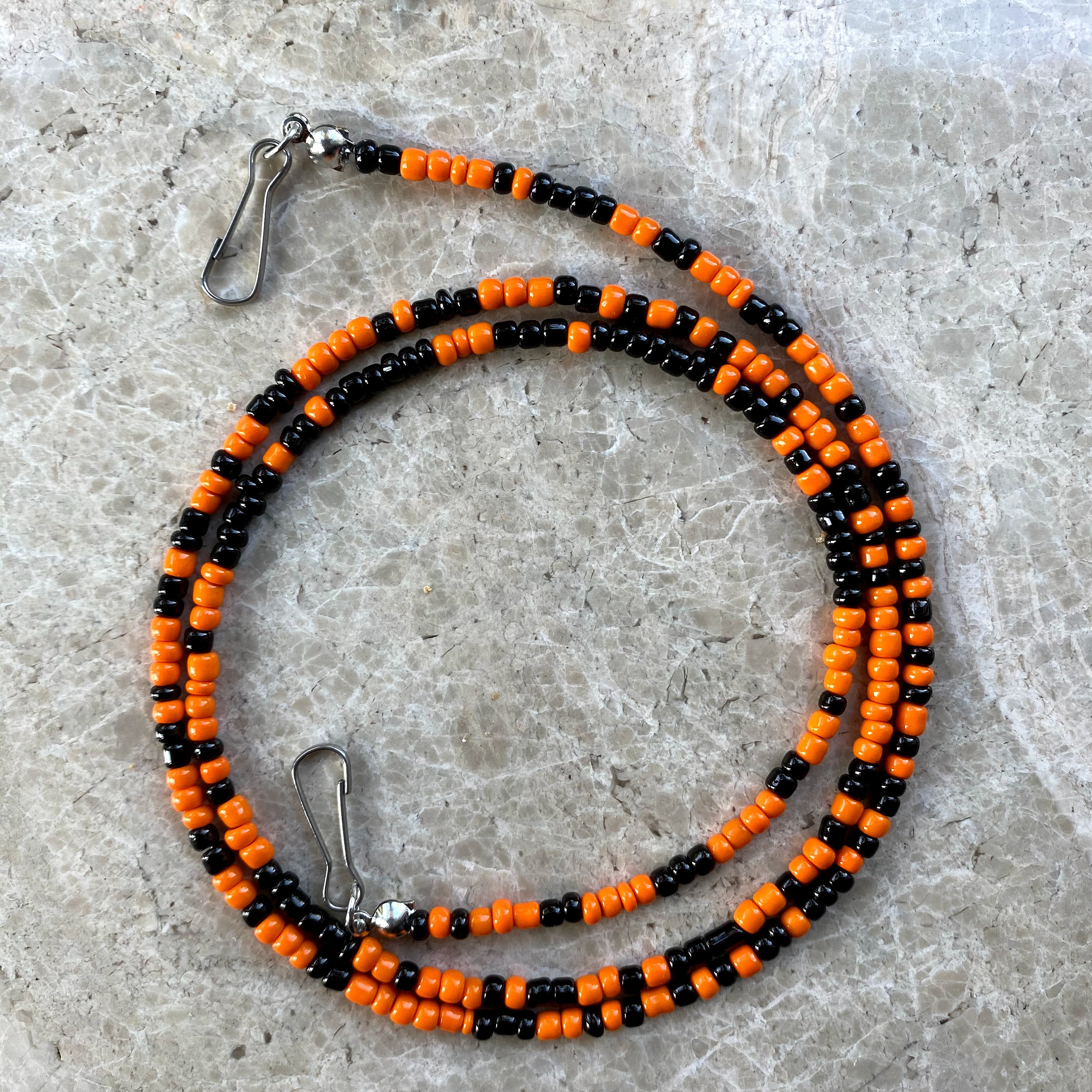 Halloween Face Mask Chain Spooky Lanyard | Etsy