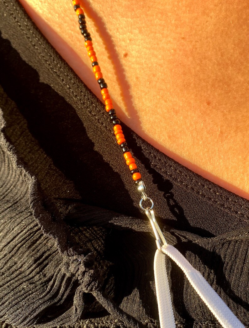 Halloween Face Mask Chain - Spooky Lanyard - Etsy