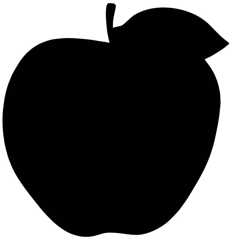Apple SVG, Digital File for Laser Cutting, Paper Cutting - Etsy