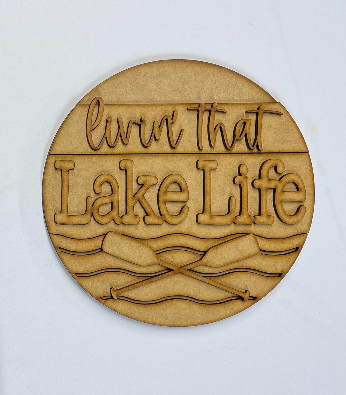 Lake Life Door Hanger Kit: Ready to Paint Wood Craft - Etsy