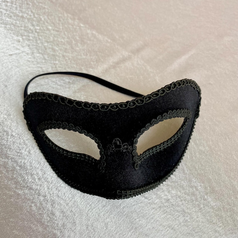 Man Velvet Mask - Etsy UK