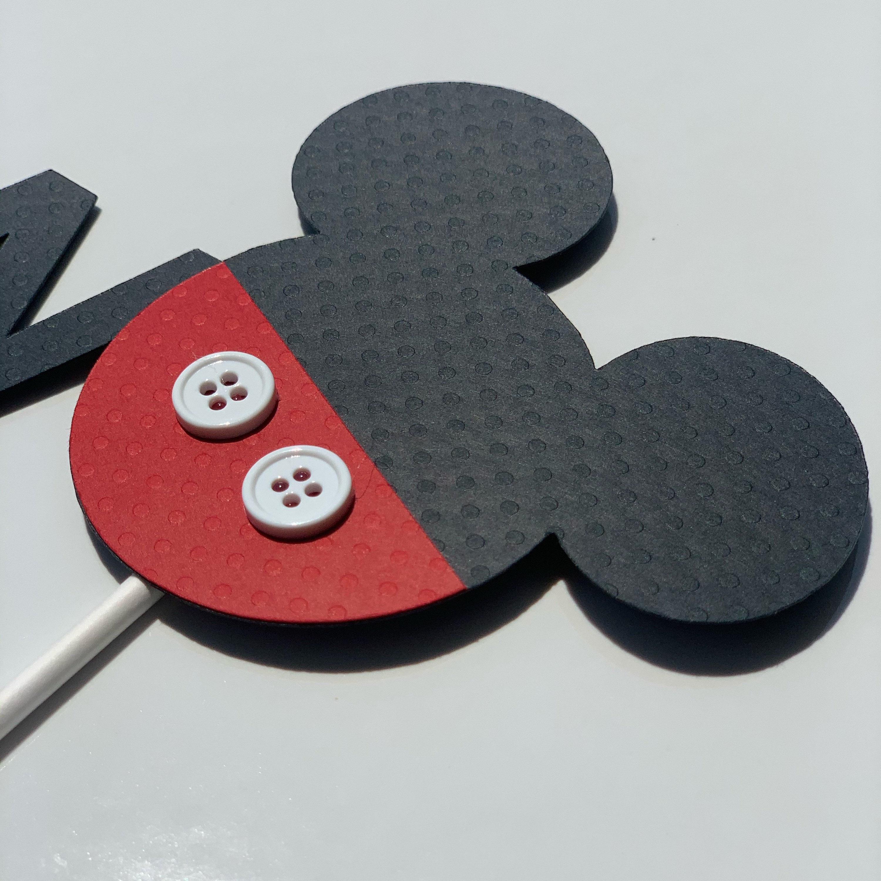Mickey Mouse Second Birthday Cake Topper - Etsy