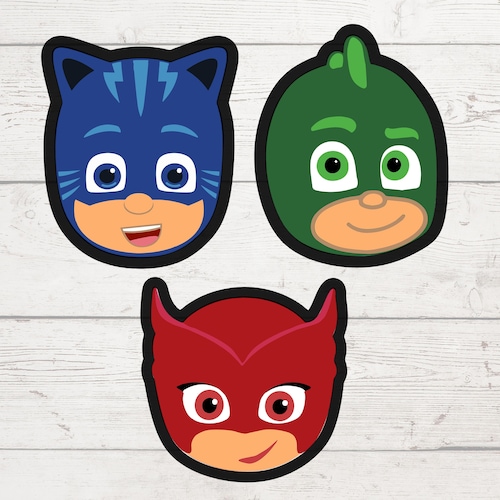 Pj Mask Cookies - Etsy