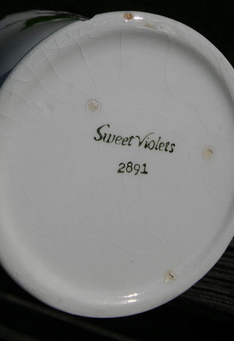 Vintage 1950's Lefton 'sweet Violets 2891' - Etsy