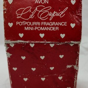 Vintage AVON "lil' Cupid Mini-pomander", C. 1982, With Box, Pre-owned ...