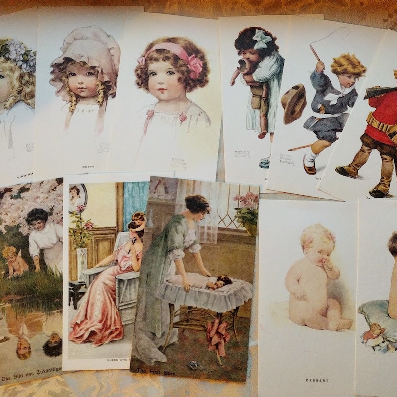 Bessie Pease Gutmann - Etsy