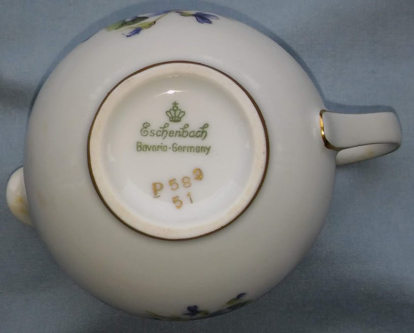 Vintage 'eschenbach Bavaria Germany' Porcelain Creamer - Etsy